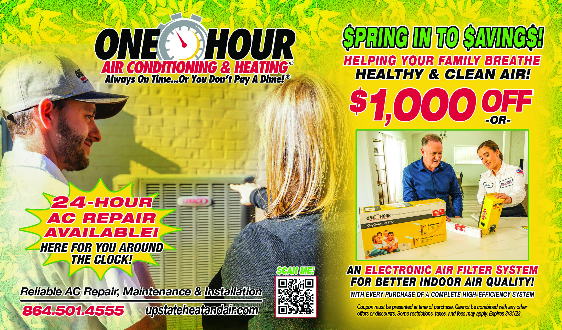 One Hour Heating & Air Conditioning - Palmetto Trend